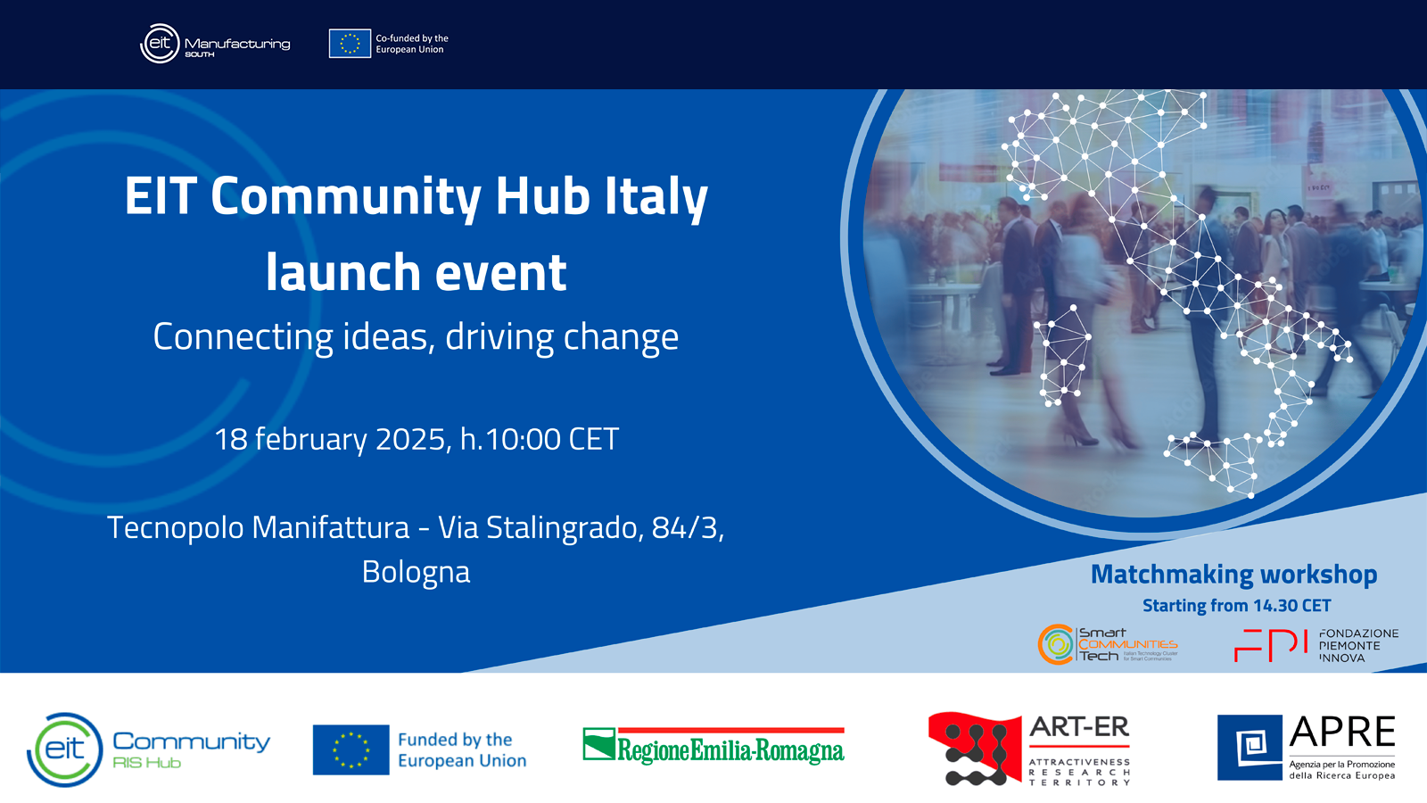EIT Community Hub Italy - launch event 18 february - Piemonte Innova
